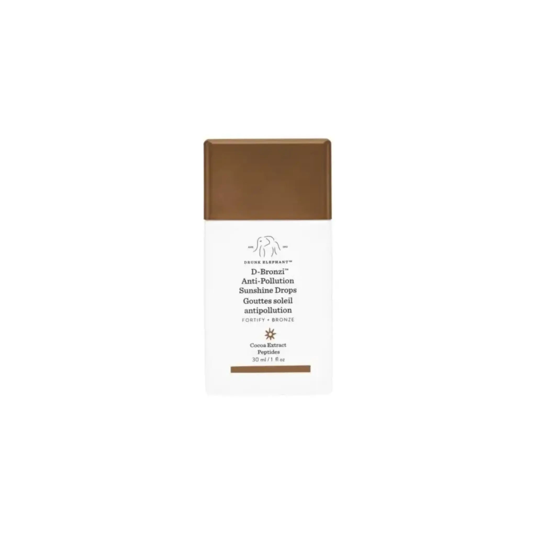 Drunk Elephant D-Bronzi Sunshine Drops ( Cocoa Extract Peptides) 30 ML ...