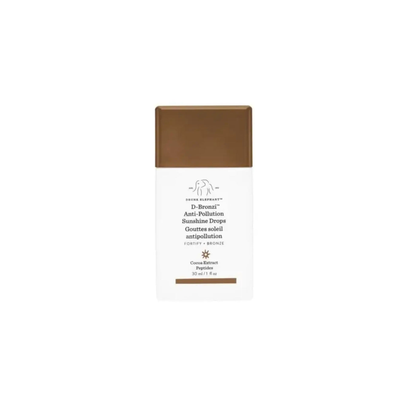 Drunk Elephant D-Bronzi Sunshine Drops ( Cocoa Extract Peptides) 30 ML ...