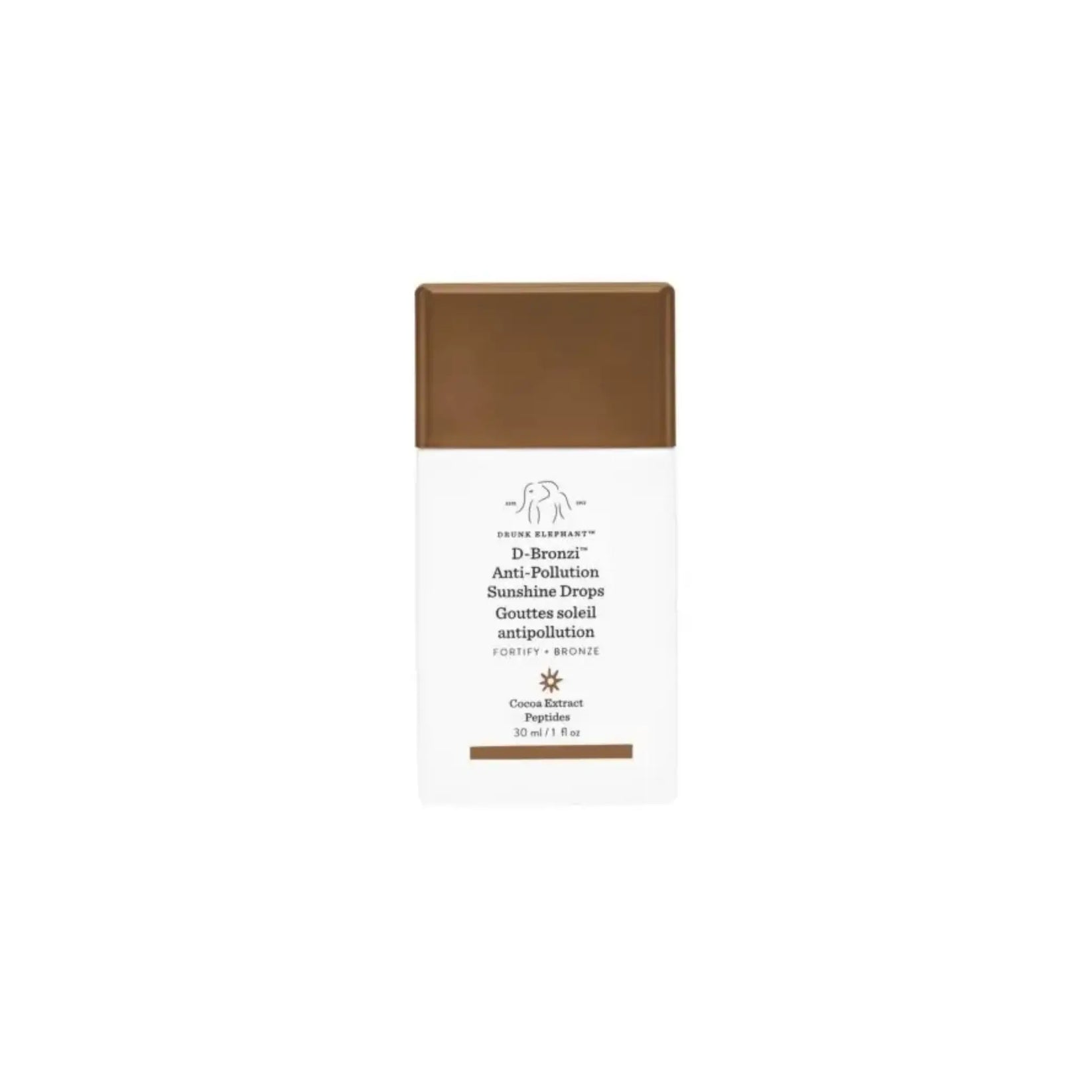 Drunk Elephant D-Bronzi Sunshine Drops ( Cocoa Extract Peptides) 30 ML ...