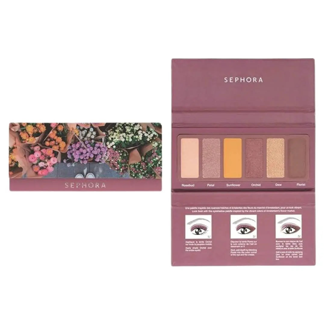SEPHORA EYESHADOW PALETTE ( Fresh Florals ) – The BoxCompany
