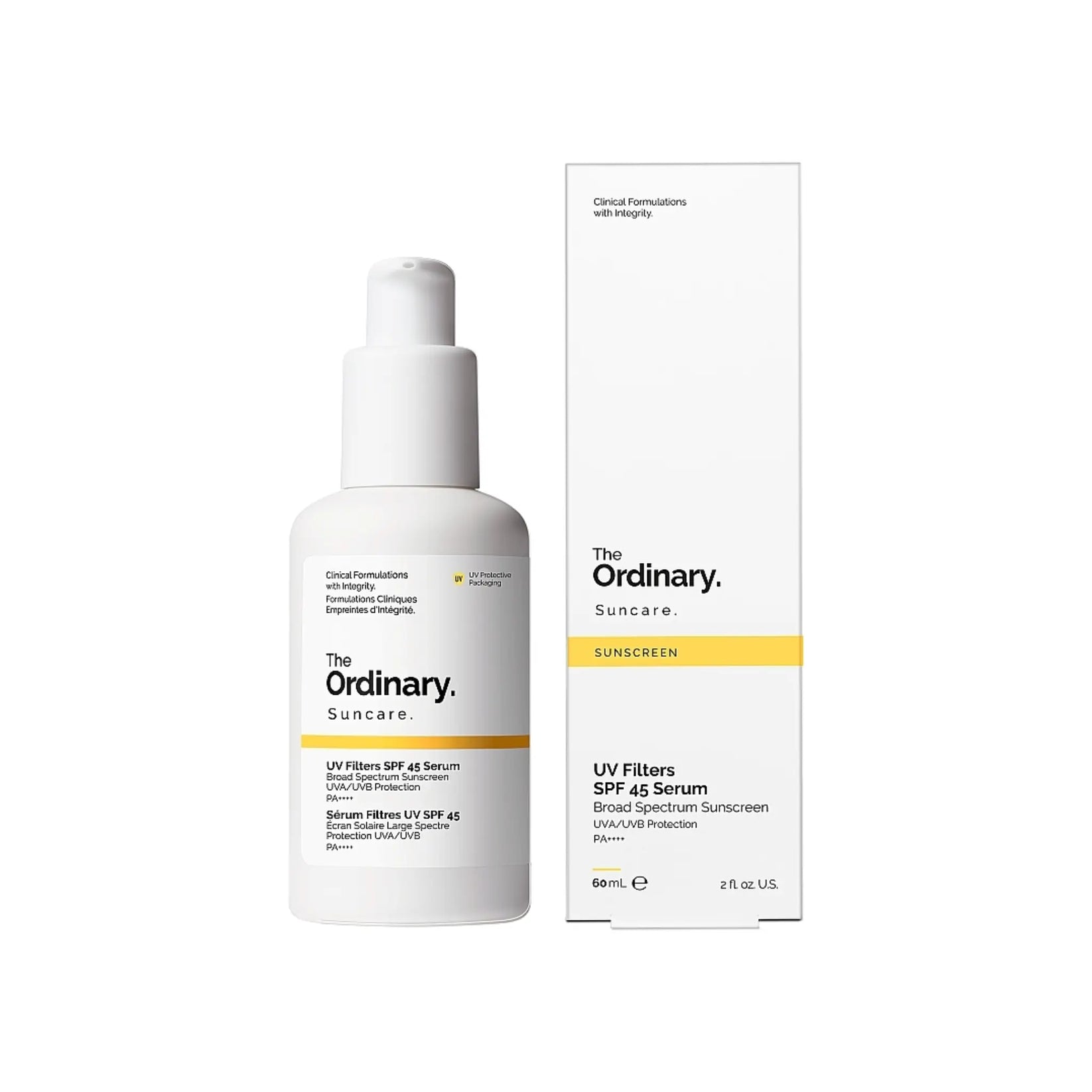The Ordinary SunCare UV Filters SPF 45 Serum 60ML – The BoxCompany